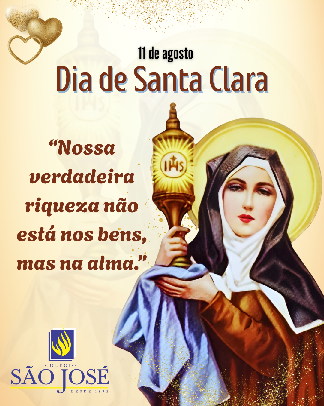 Dia de Santa Clara | Colégio São José